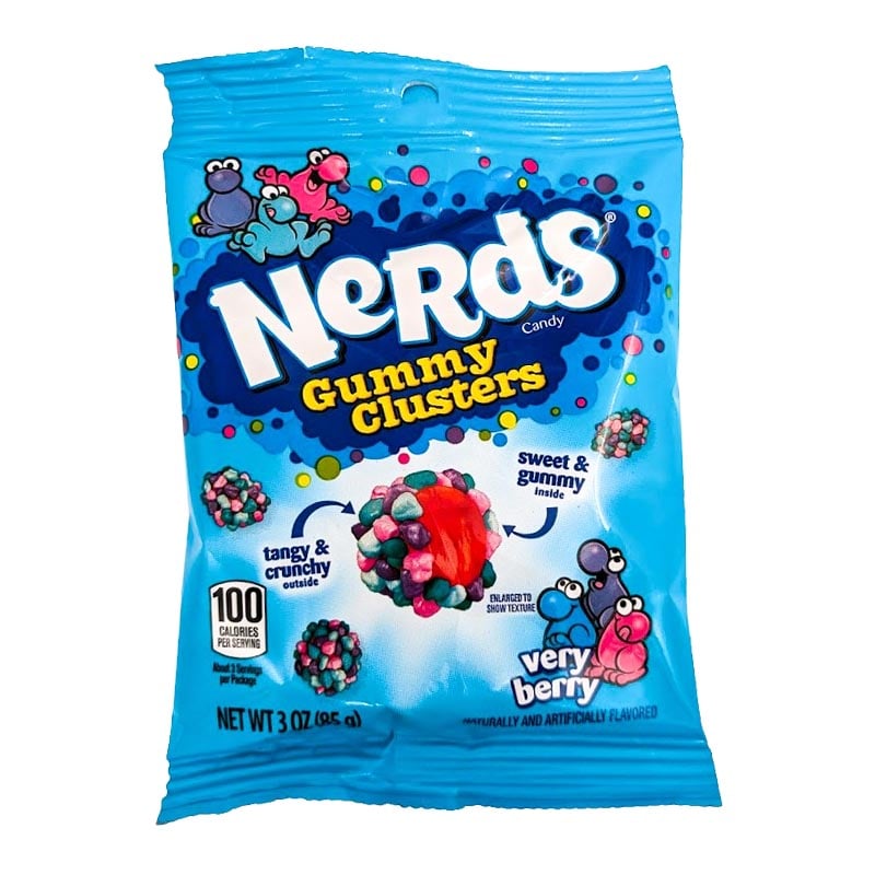 Nerds Gummy Clusters Very Berry 85g – Drachenfrucht