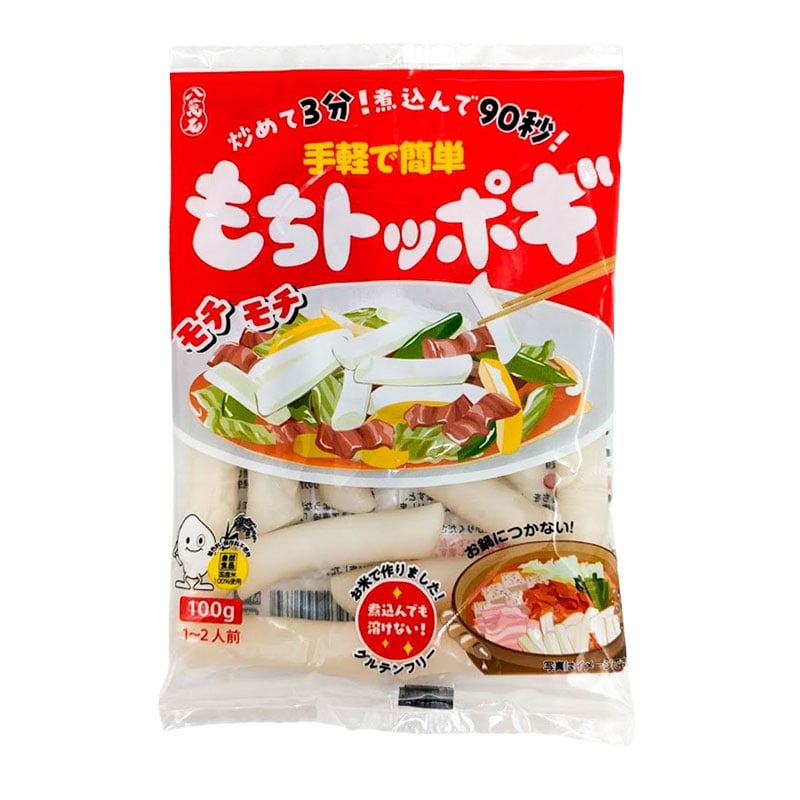 Tteokbokki Rice Cakes Lange 100g – Drachenfrucht