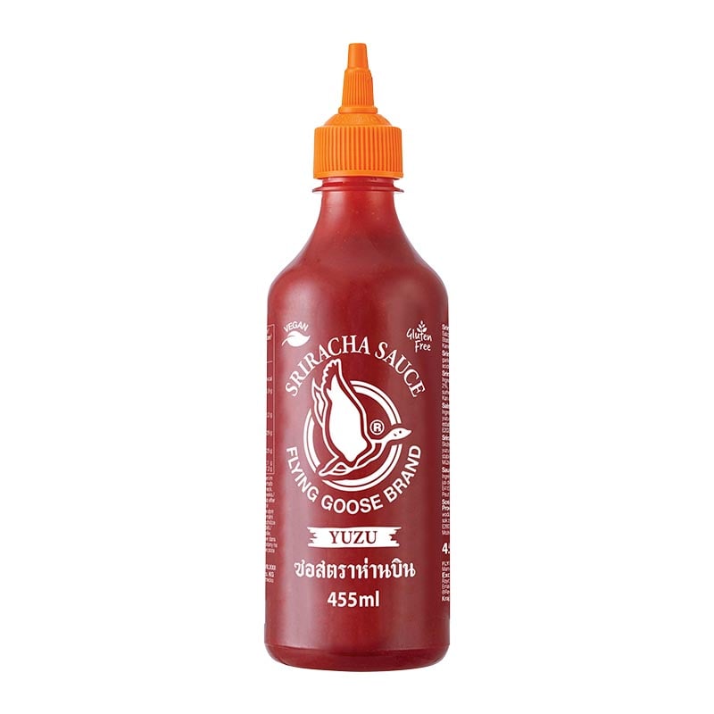 Sriracha Yuzu Flying Goose 455ml – Drachenfrucht