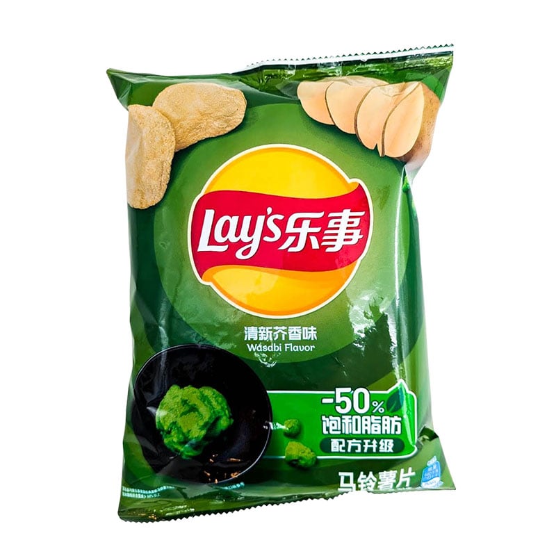 Lay's Chips Wasabi 70g – Drachenfrucht