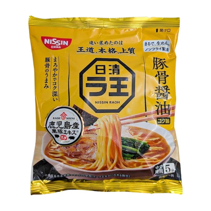Nissin Raoh King of Ramen Tonkotsu Shoyu – Drachenfrucht